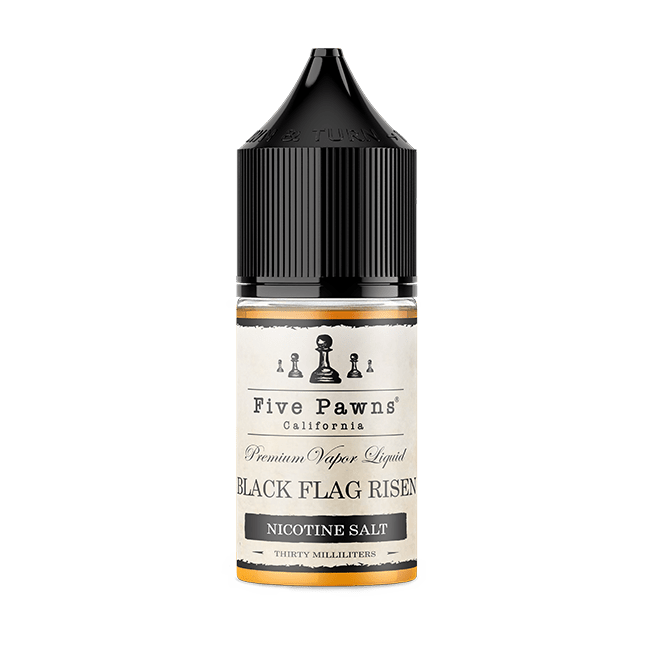 FIVE PAWNS BLACK FLAG RISEN 30MG 30ML - Vape Vibes