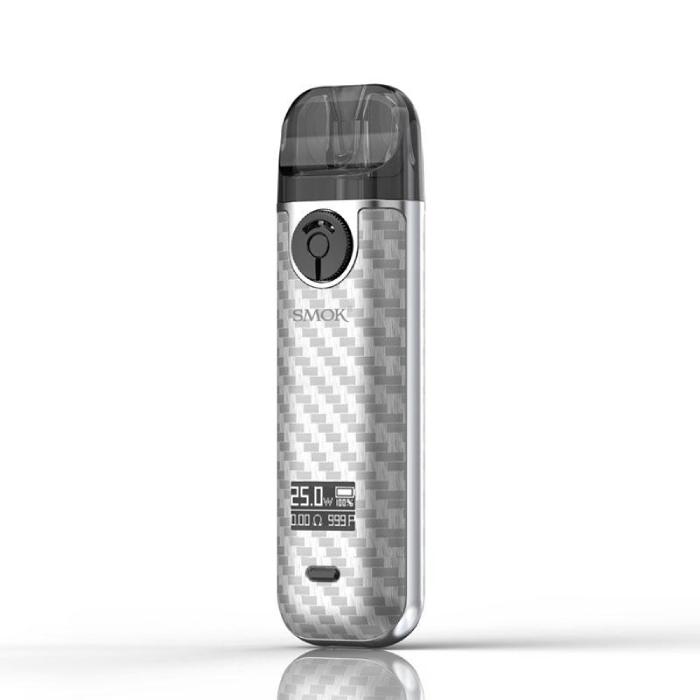 SMOK NOVO 4 KIT SILVER CARBON FIBER - Vape Vibes