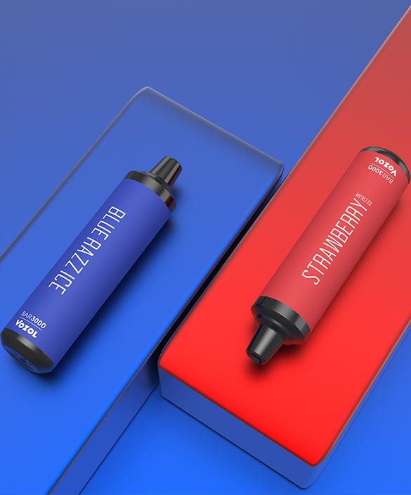 VOZOL Bar Blue Razz Ice 3000 Puffs 50mg Disposable - Vape Vibes