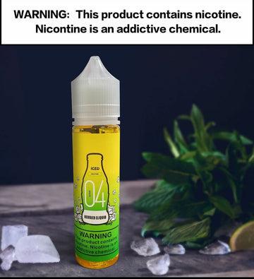 Numbers E-liquid Iced Sprite 35MG 30ML - Vape Vibes