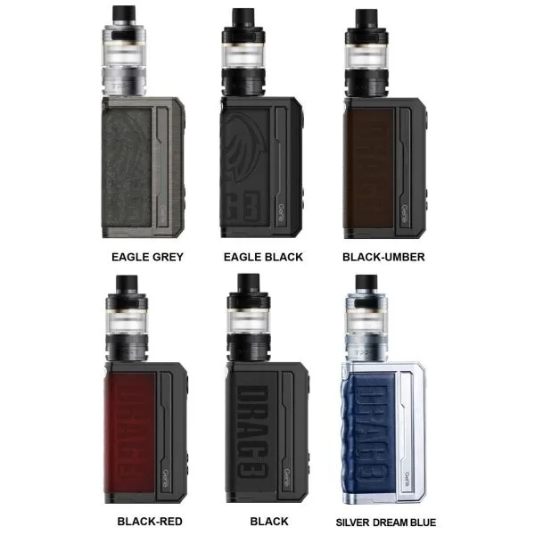 Voopoo Drag 3 Tpp-X Kit Eagle Black - Vape Vibes
