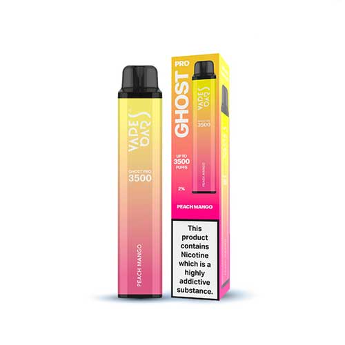 The Latest Vapes Bars Ghost PRO Peach Mango 3500 Puffs 20mg - Vape Vibes