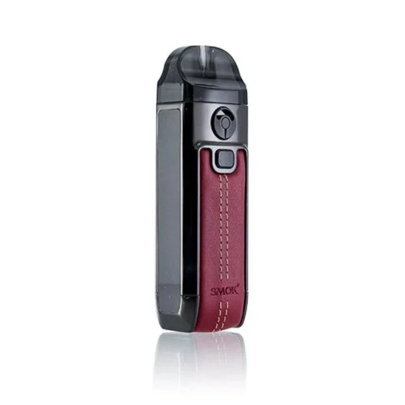 SMOK NORD 4 KIT 80W RED Leather - Vape Vibes