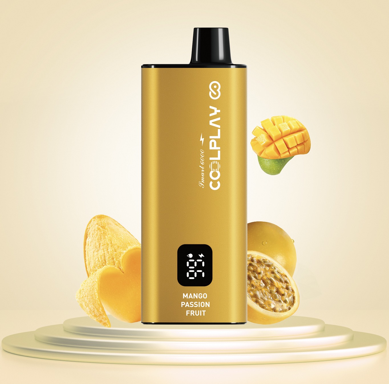DISPOSABLE VAPE COOL PLAY 6000 Mango Passion Fruit