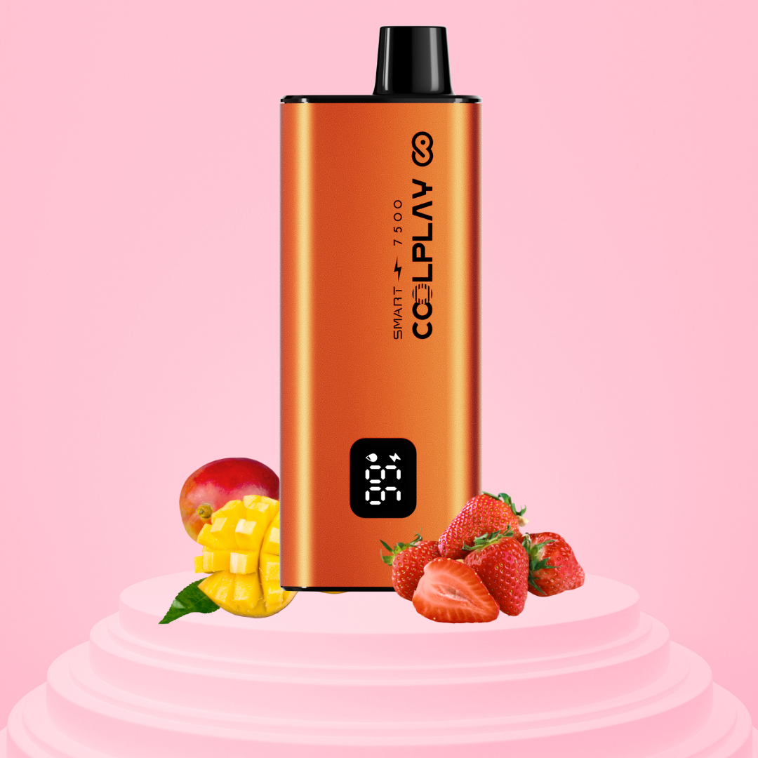 COOL PLAY VAPE DISPOSABLE 6000 Strawberry Mango 20mg