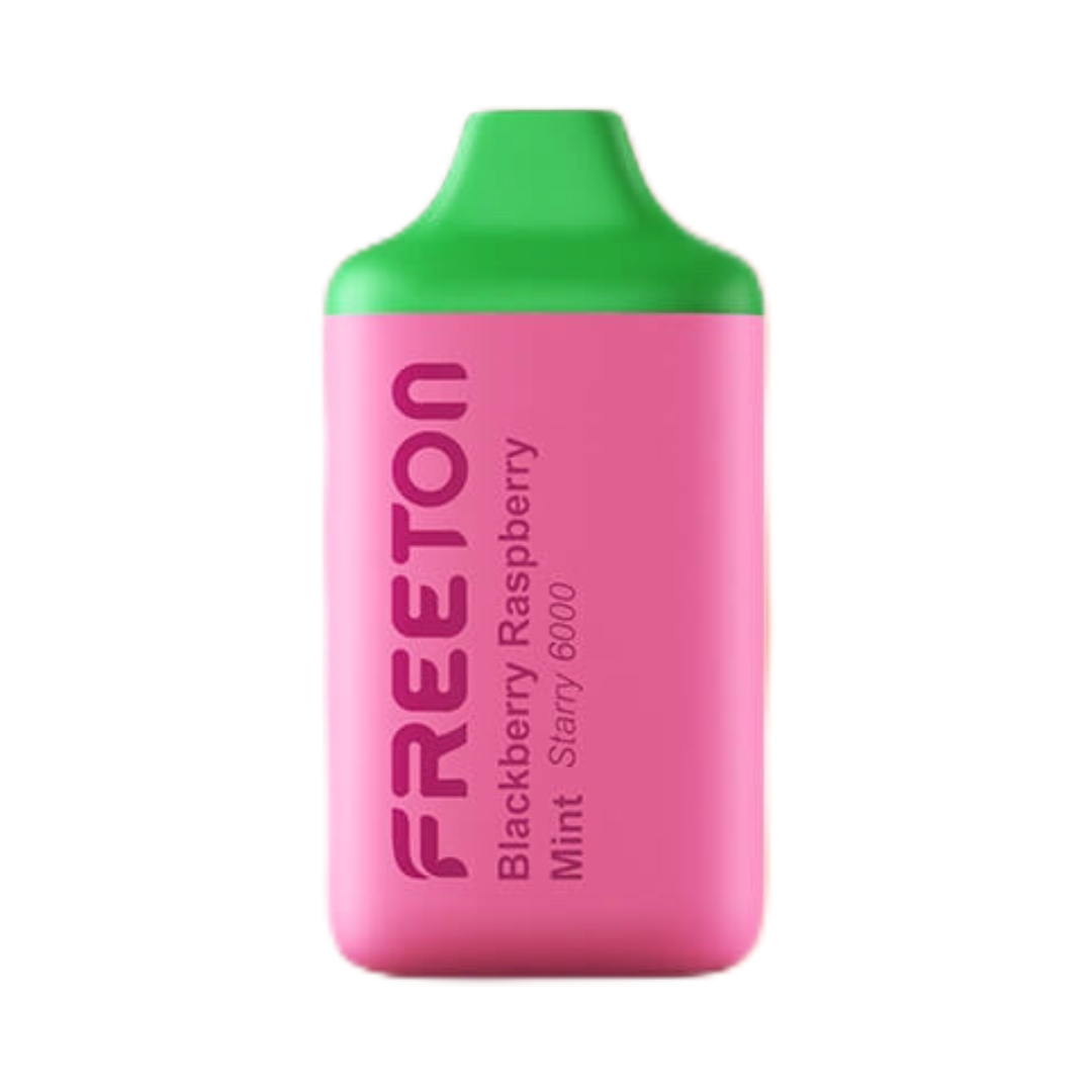 FREETON STARRY Blackberry Raspberry Mint 6000 Puffs 20mg - Vape Vibes