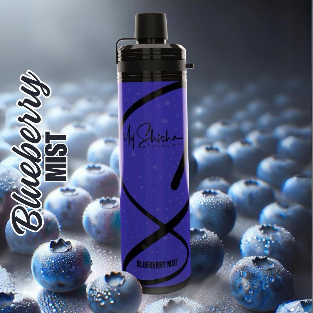 My Shisha Blueberry Mist 3mg 10000 Puffs - Vape Vibes