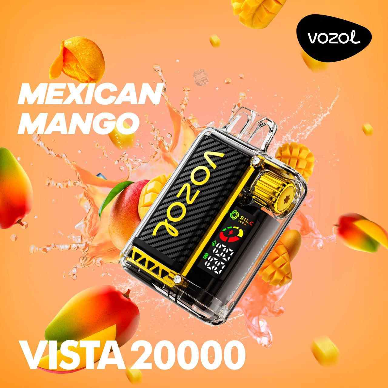 Vozol Vista 20000 50mg Mango Ice - Vape Vibes