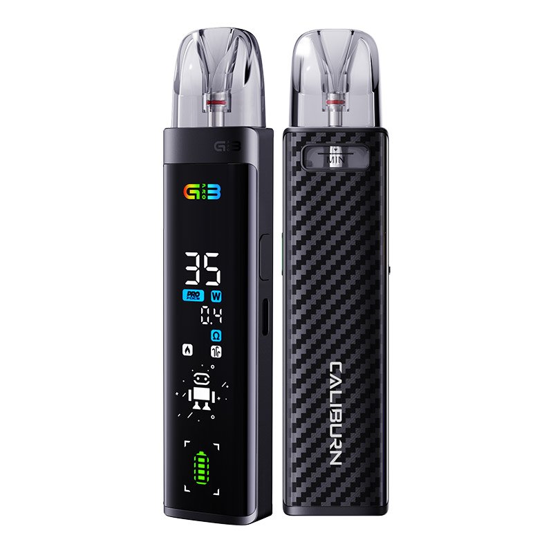Uwell Caliburn G3 Pro Pod System Carbon Black - Vape Vibes