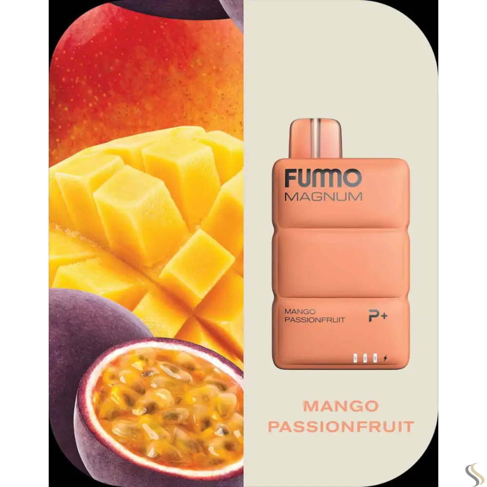 Fummo Magnum 8000 puffs 20mg Mango Passion Fruit - Vape Vibes