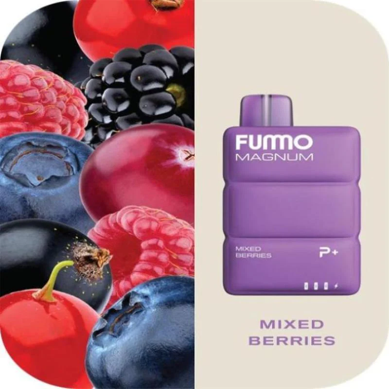 Fummo Magnum 8000 puffs 20mg Mixed Berries - Vape Vibes